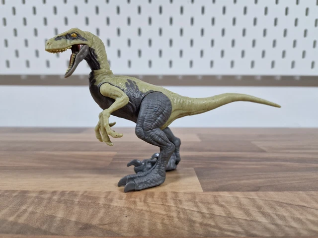 JURASSIC WORLD VELOCIRAPTOR Danger Pack Dino Trackers Dinosaur Figure ...