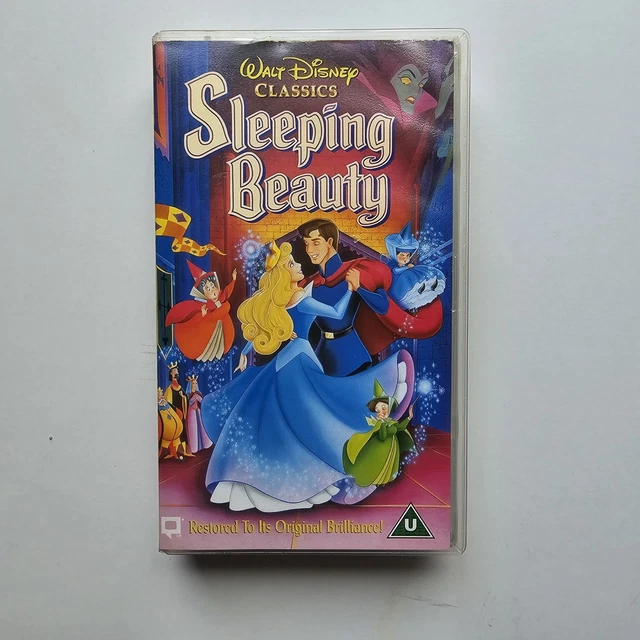 SLEEPING BEAUTY WALT Disney Classics VHS 2000 English Movie Collectible ...