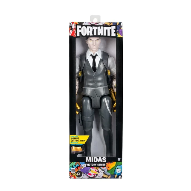 FORTNITE FNT1609 - Victory Midas – 30cm Actionfigur mit Code für ...