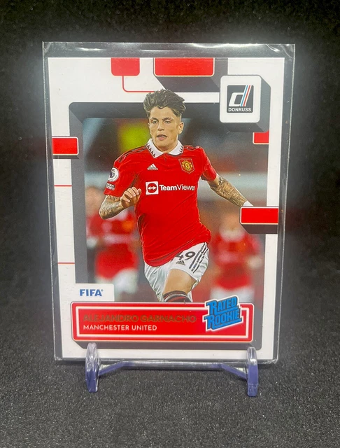 ALEJANDRO GARNACHO PANINI Donruss calcio FIFA 2022-23, ottica rookie ...