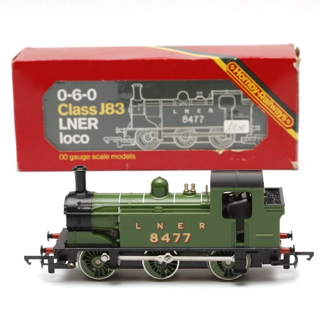 HORNBY R252 LNER Class J83 0-6-0T Tank Loco No 8477 OO Gauge Boxed £34. ...