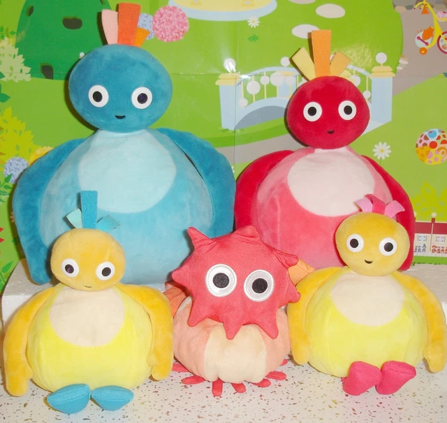 TWIRLYWOOS PLUSH TALKING Full Set 5 BigHoo Toodloo Chickedy Chick ...