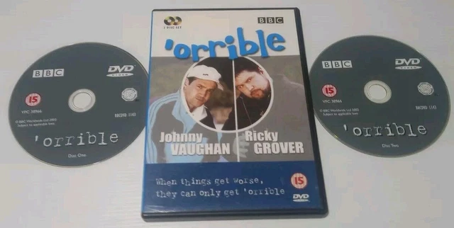 'ORRIBLE HORRIBLE BBC COMEDY Series JOHNNY VAUGHAN RICKY GROVER DVD NO ...
