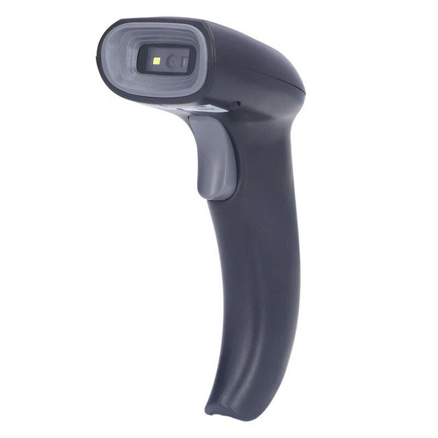 WIRELESS BARCODE SCANNER 24GHz QR Code Reader USB Receiver CCD ...