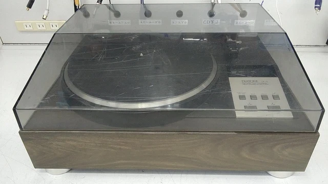 DIATONE LT-1 TURNTABLE Record Player Direct Drive DL-103LCII AC 100V ...