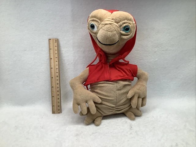 ET THE EXTRA Terrestrial Stuffed 11 Inch Toy With Red Hood £9.50 ...