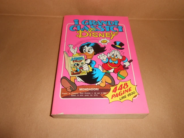 I GRANDI CLASSICI Disney N°1 Novembre 1980 Mondadori Editore Piu' Che ...