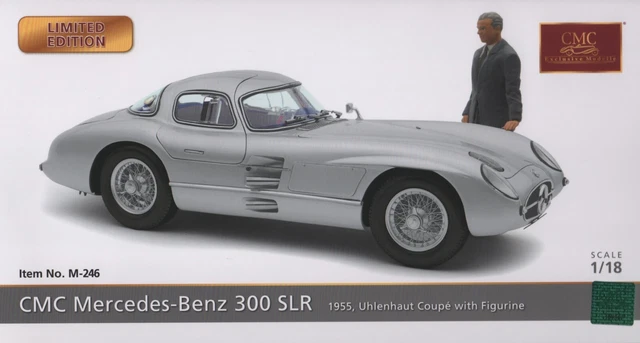 CMC M-246 - 1955 Mercedes-Benz 300 SLR Uhlenhaut Coupe - Limited Editon ...