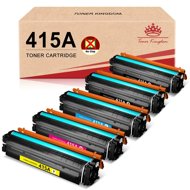 K/M CHIP TONER 415A/415X für HP LaserJet Pro M454 MFP M479dw M479fnw ...