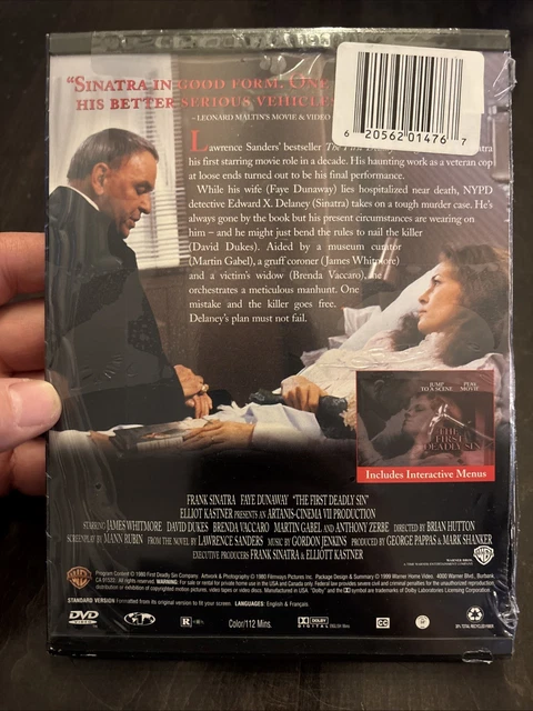 THE FIRST DEADLY Sin (DVD, 1999) $12.98 - PicClick CA
