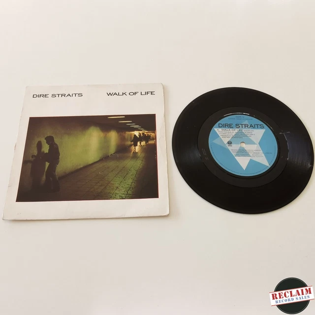 DIRE STRAITS - walk of life 7" vinyl record VG £6.99 - PicClick UK