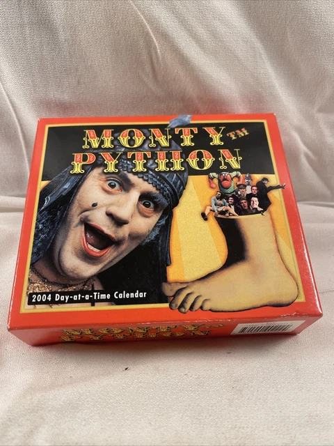 2008 MONTY PYTHON Day-at-a-Time Daily Box Calendar £27.00 - PicClick UK