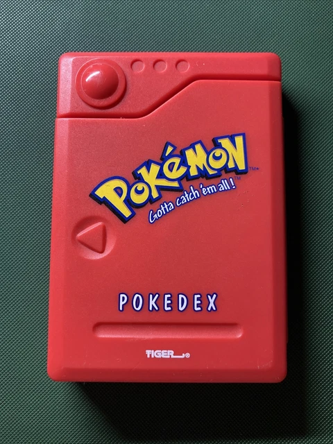 VINTAGE POKEMON POKEDEX Tiger Electronics 1998 1999 Vintage Nintendo £ ...