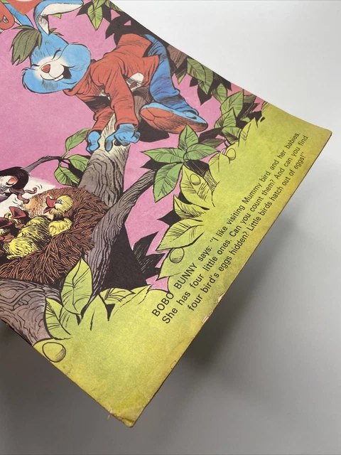 BOBO BUNNY COMIC - Vintage 70s Children’s Comic - 28th October 1972 £6. ...