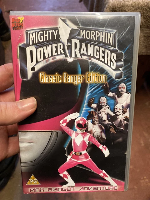 POWER RANGERS - Classic Edition: Pink Adventure [VHS] Fox Kids Video ...