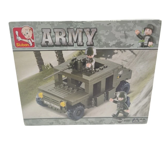 CONSTRUCTION GAME ARMY Series Armored Vehicle M38-B0297 Building ...