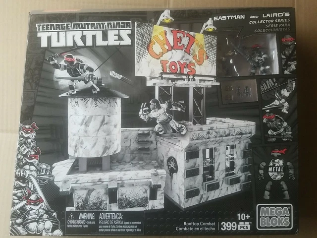 MEGA BLOKS TEENAGE Mutant Ninja Turtles Rooftop Combat Set 399pcs NEW ...