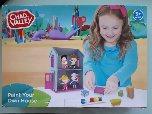 CHAD VALLEY PAINT Colour Make Create Your Own Dolls House Crafting ...