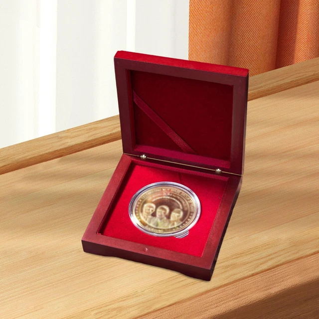 COMMEMORATIVE COIN COLLECTION Box Medal Presentation Box Universal ...