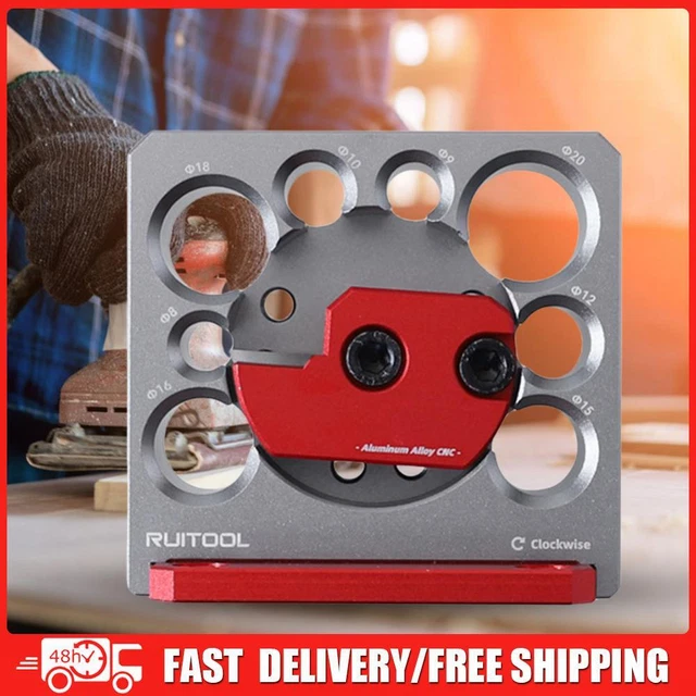 8MM-20MM ROUND TENON Cutter Compact Adjustable Dowel Maker Jig ...