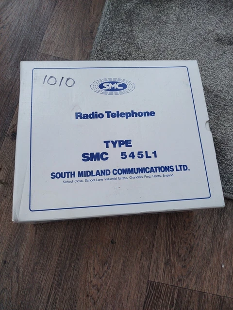 YAESU MUSEN SMC 545L1 UHF Single Channel Transceiver Radio Telephone ...