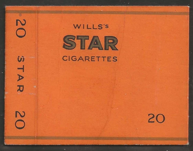 VINTAGE CIGARETTE/TOBACCO PACKET-#2655- Hull Only - Wills Star £5.00 ...