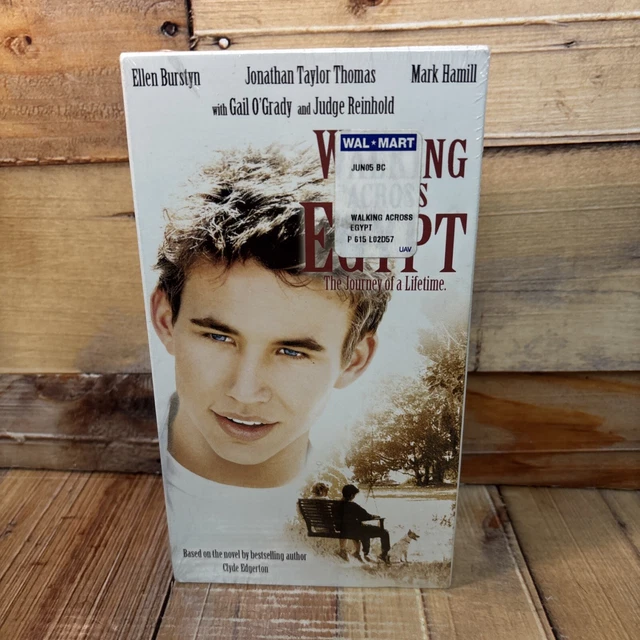 WALKING ACROSS EGYPT VHS Tape (New / Sealed) Jonathan Taylor Thomas £5. ...