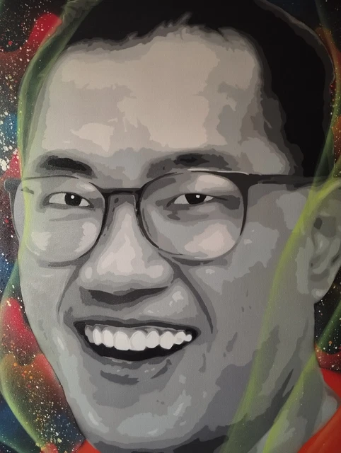 PORTRAIT D'AKIRA TORIYAMA "The One" EUR 300,00 - PicClick FR