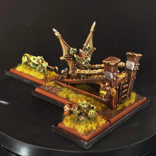 WARHAMMER FANTASY WHFB Old World Orcs & Goblin DOOM DIVER CATAPULT PRO ...