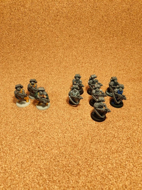 WARHAMMER 40K PRIMARIS Devastator Squad Kitbash Conversion Project £40. ...