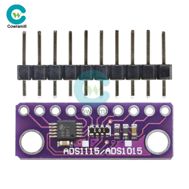 12 BIT I2C 4 CH ADS1115/ADS1015 Module ADC Development Board for ...