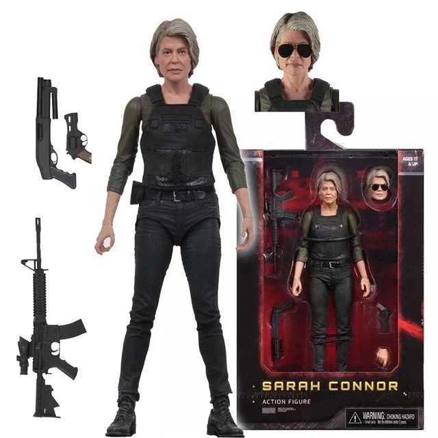 NECA SARAH CONNOR Terminator Dake Fate Movie 7" Figure Movie 2019 Toy ...