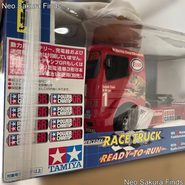 TAMIYA 1/14 MERCEDES Race Truck 3-Channel RC Model Unused Japan Ready ...