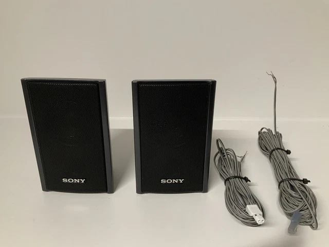 SONY SS-MSP23S SURROUND Sound Speakers - Pair Of Them With Leads £24.09 ...