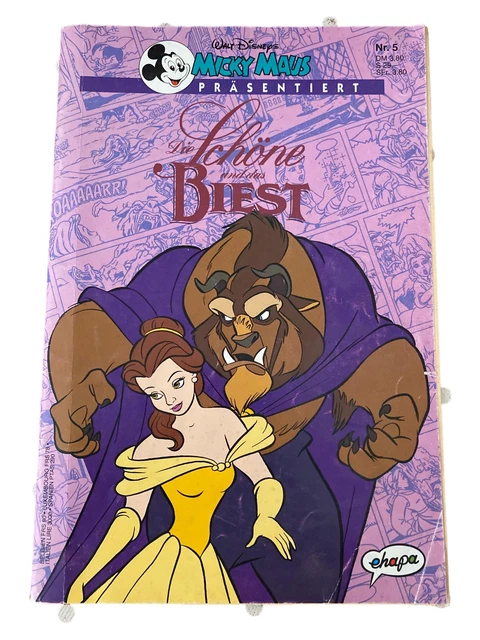 DIE SCHÖNE UND das Biest - Walt Disney - Micky Maus präsentiert - Comic Nr. 5 EUR 4,95 - PicClick DE