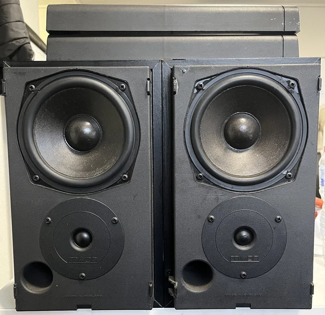 MISSION 760I HI-FI 2 way reflex speakers, 25-75 watts per channel 6 ...