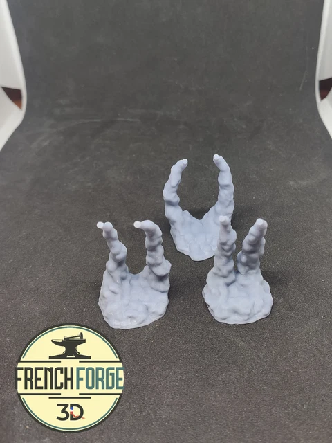 WARHAMMER 40K PRIMARIS Inceptors Jetpack smoke trails Space Marine x3 ...