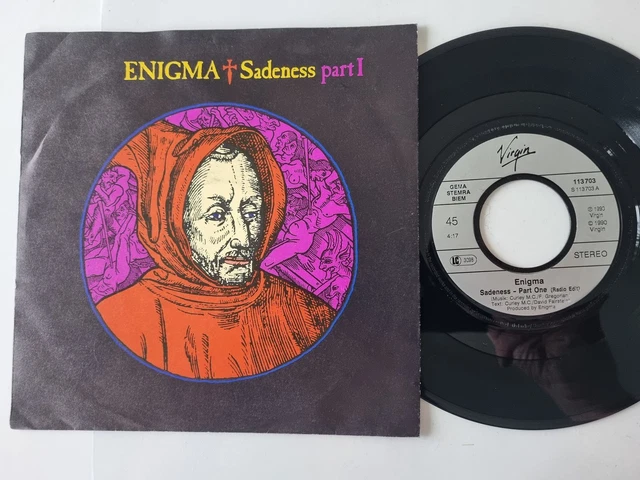 ENIGMA - SADENESS - Part One (Radio Edit) 7'' Vinyl Germany EUR 13,99 ...