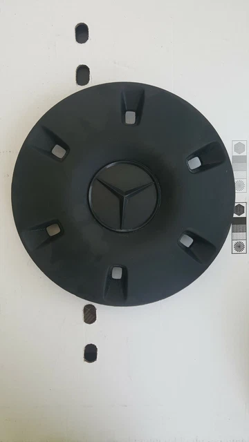 MERCEDES SPRINTER W906 Genuine 6 Stud Centre Wheel Trim Hub Cap Covers ...
