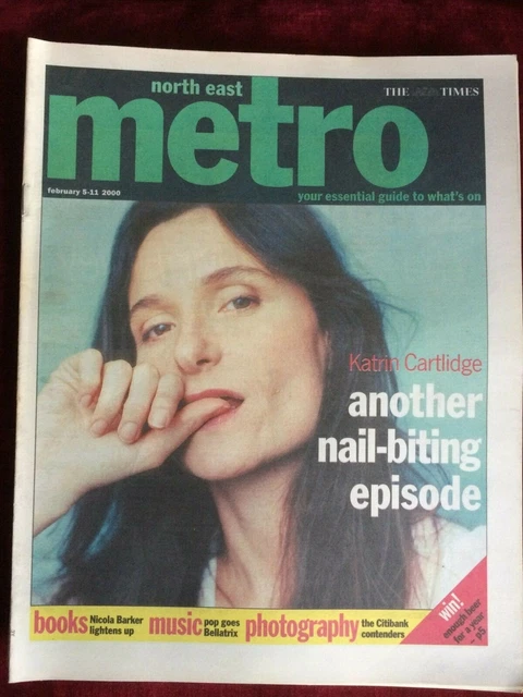 TIMES METRO MAG 05-Feb-2000 KATRIN CARTLIDGE Bellatrix Ed Byrne Nicola ...