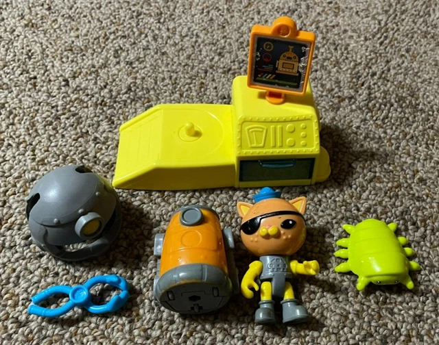 FIGURINE OCTONAUTS OCTOBOT Station Octo Bot Robot Kwazii jeu Mattel ...