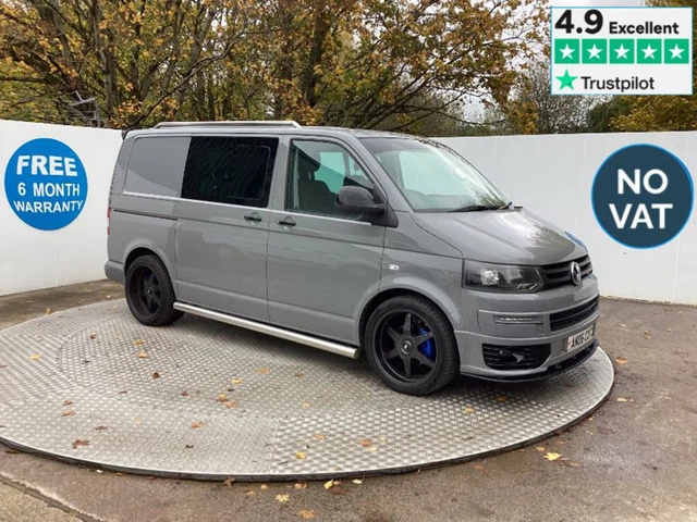 2013 VOLKSWAGEN TRANSPORTER TDI T30 Highline SWB DSG L/R Crewvan **NO ...