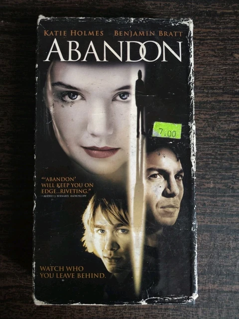 ABANDON VHS CHARLIE Hunnam Katie Holmes Thriller ExBlockbuster All ...