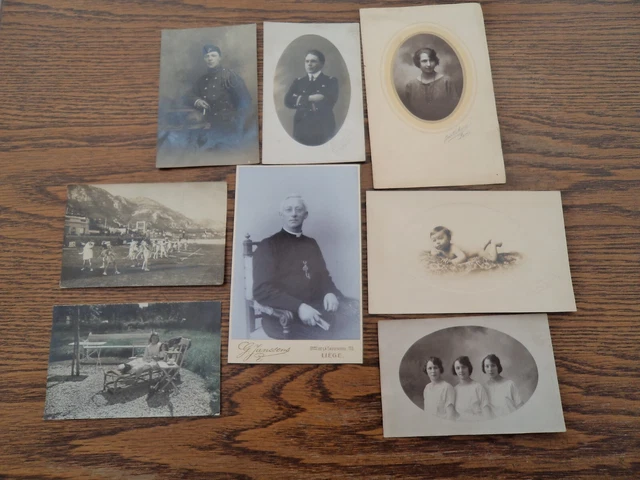LOT DE 8 PHOTOS ANCIENNES de 1924 EUR 5,00 - PicClick FR