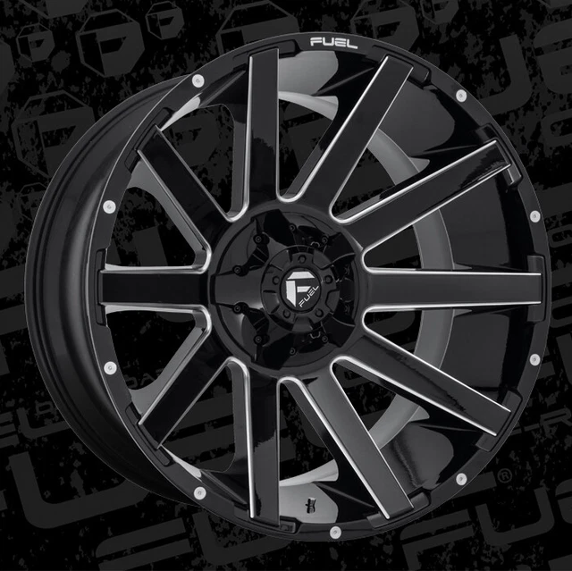 24 INCH BLACK Wheels Rims Ford F250 F350 Truck SuperDuty Excursion ...