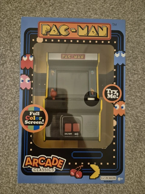 PAC MAN ARCADE Classics - Mini Playable Display Game Machine ( A Namco ...
