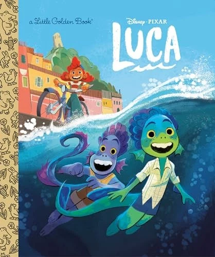 DISNEY/PIXAR LUCA LITTLE Golden Book (..., Golden Books EUR 5,78 ...