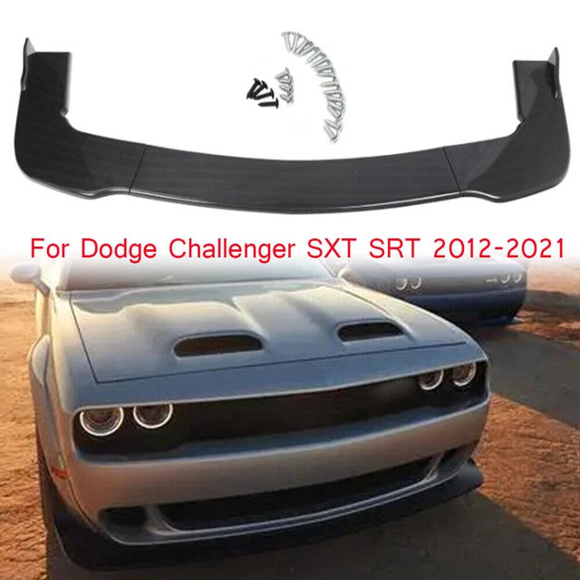 FOR DODGE CHALLENGER 2012-2021 SXT SRT Front Bumper Lip Spoiler ...