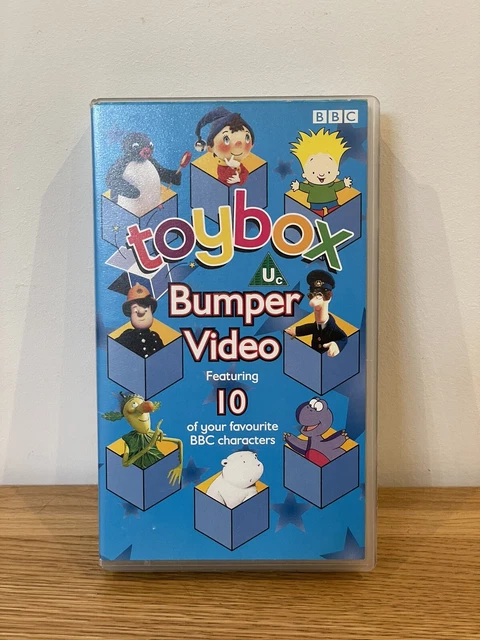 TOYBOX BUMPER VIDEO VHS VIDEO Fireman Sam Postman Pat Oakie Doke ...