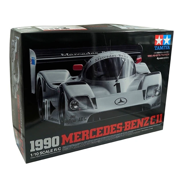TAMIYA 1/10 1990 Mercedes Benz C11 Limited Edition 2wd RC Group C Kit ...